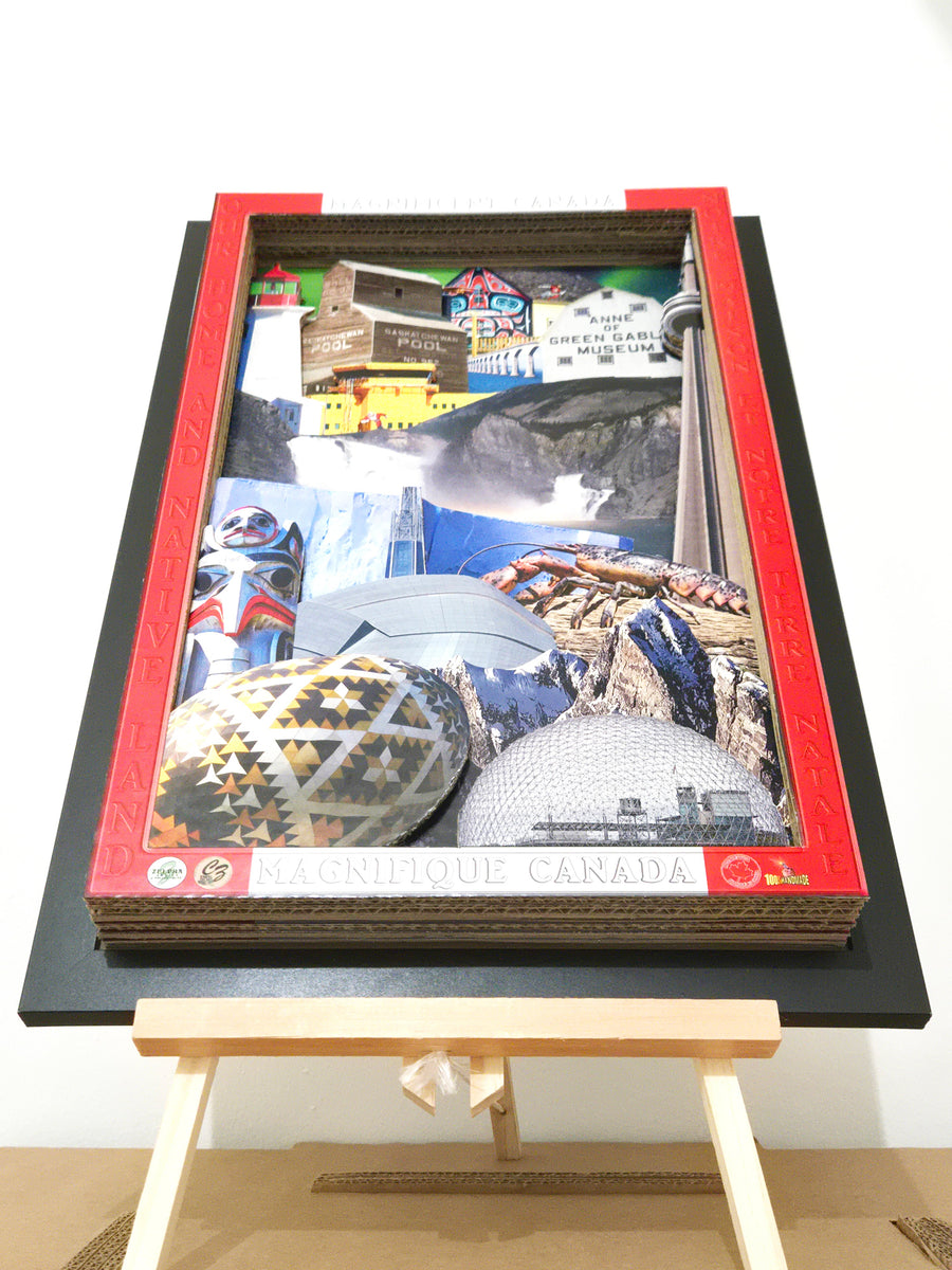 Limited Edition Handmade Cardboard 3D Collage Fan Art Posters – Carol ...