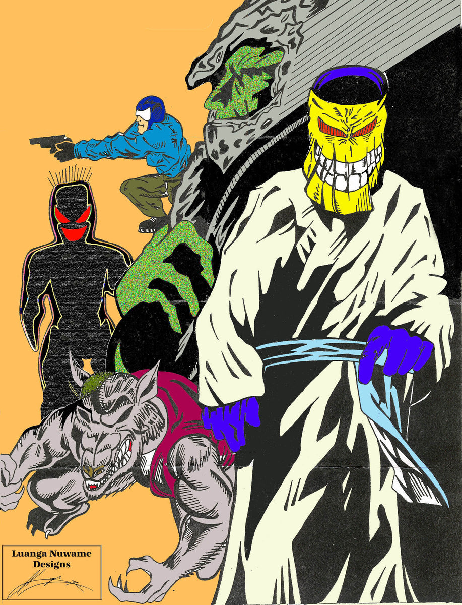 Zelpha Indie Comic Books – Carol Zelpha Novelties/Zelpha Comics