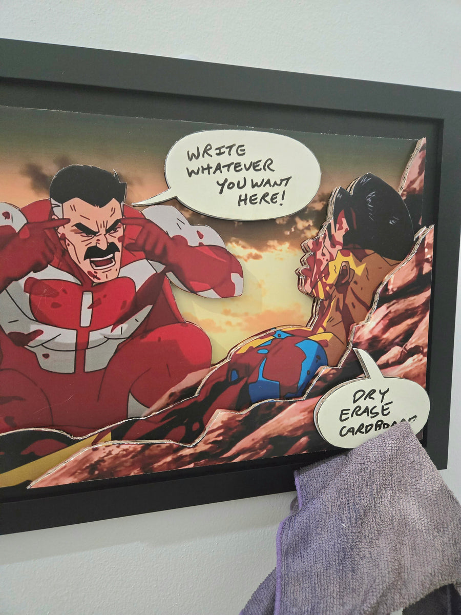 Invincible 'Think Mark': Limited Edition 3D Dry Erase Poster #1/25 (Pr ...